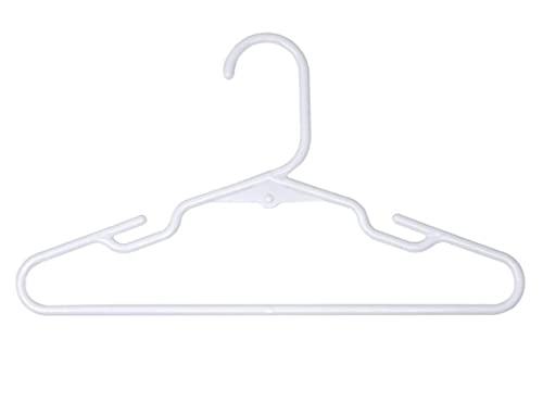 Pillowfort White Kids' Hangers for Children - 18 Pack