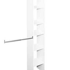 ClosetMaid 4867 SuiteSymphony 12-Inch Starter Tower Kit, Pure White