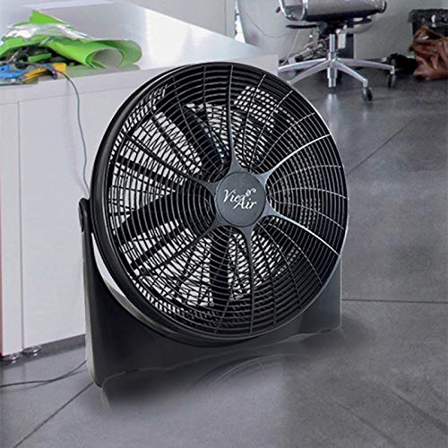 Vie Air Collection Fan Series, 20 Inch, Charcoal Gray