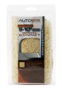 carrand 40405as autospa acrylic soft polishing wool bonnet by carrand