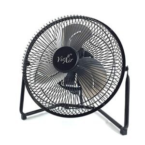 vie air fan collection, 9 inch, black va-9n