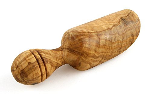 Olive Wood Bath Salt Scoop 5 inch