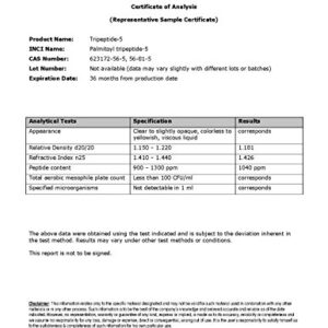 MakingCosmetics - Tripeptide-5-1.0floz / 30ml - Cosmetic Ingredient