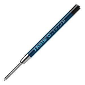 Schneider Slider 755 XB Ballpoint Pen Refill, Black, Pack of 2 (175691)