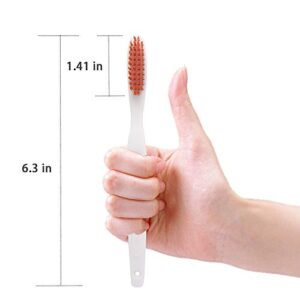 DR PERFECT WISDMAX Toothbrushes Hard Toothbrush for Smoker's Teeth Whitening Pack of 12