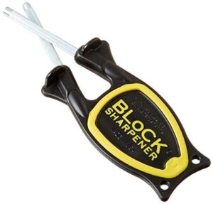 handheld knife sharpener, made by block sharpener