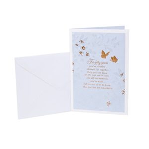 hallmark 50th anniversary card (golden wedding anniversary)