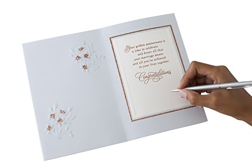 Hallmark 50th Anniversary Card (Golden Wedding Anniversary)