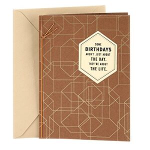 hallmark birthday card for men (celebrating you)