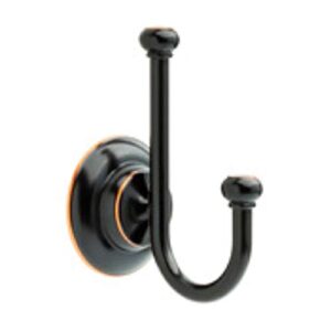 delta porter 7 in. h x 5.2 in. w x 3.1 in. l robe hook