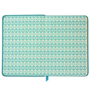 Hallmark Soft Cover Journal with Lined Pages (Scroll Bird, Teal) (5HWJ6935)