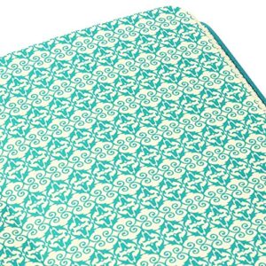 Hallmark Soft Cover Journal with Lined Pages (Scroll Bird, Teal) (5HWJ6935)