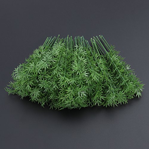 WINOMO Model Bamboo Trees Miniature Landscape Bamboo Trees Scale 1:75, Pack of 100 (Green)