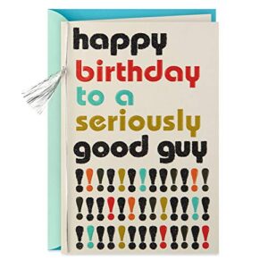 hallmark birthday card for him (good guy)