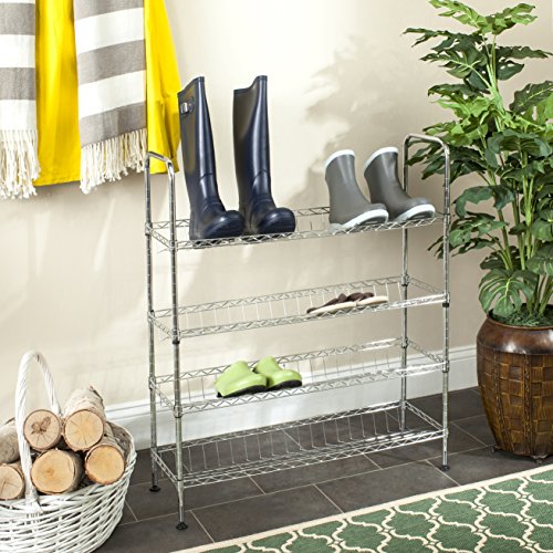 Safavieh Home Collection Lidia Adjustable Shoe Rack