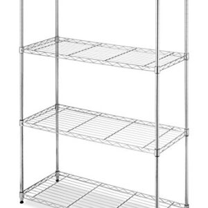 Whitmor Supreme 4 Tier Chrome Shelving 14 x 36 x 54 inches