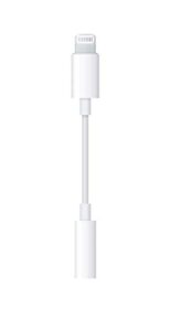 apple lightning to 3.5 mm headphone jack adapter