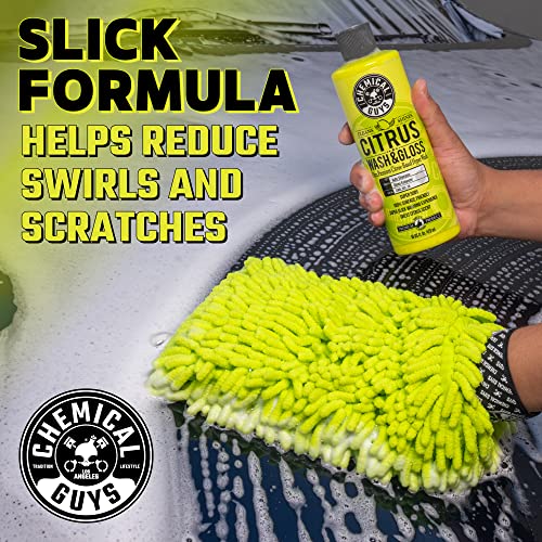 Chemical Guys HOL133 Ultimate Scratch-Free Detailing Bucket And Accessories Car Wash Kit 16 fl. oz