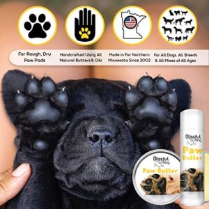 The Blissful Dog Paw Butter for Your Dog's Rough and Dry Paws, 3-Ounce