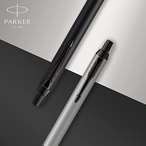 Parker IM Ballpoint Pen, Dark Espresso with Medium Point Black Ink Refill (1975561)