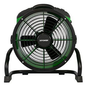 XPOWER X-34AR - 14" 1720 CFM High Velocity Sealed Motor Fan - Green