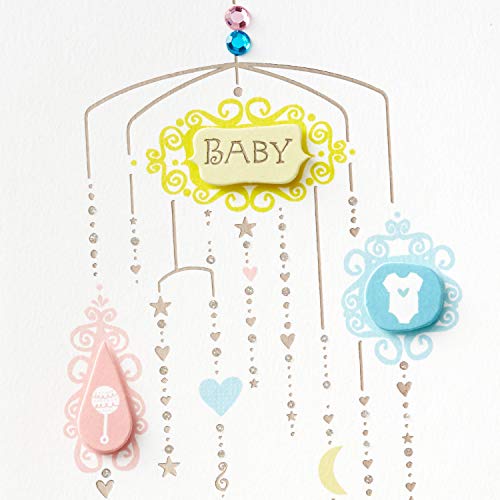 Hallmark Baby Shower Card (Baby Mobile)