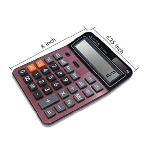 Financial Professional Standard Calculators,Large Calculator,Office/Business/Scientific Desktop Calculator with 14-Digit Large Display, Solar and AAA Battery Dual Power…