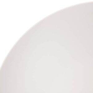 Coza Design- Durable Plastic Plate Set- BPA Free- Set of 6 (White)