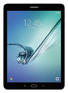 samsung galaxy tab s2 t813 9.7in 32gb wi-fi black with pouch (renewed)