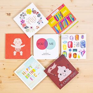 Hallmark Studio Ink Birthday Card, Fathers Day Card, or Anniversary Card (I Love You A Crap Ton) (0299RZJ5026)