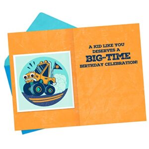 Hallmark Birthday Card for Kids (Monster Truck Sticker)