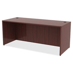 Lorell Essentials Desk, Mahogany