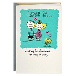 hallmark anniversary card (peanuts vignette) (0399rzb1111)