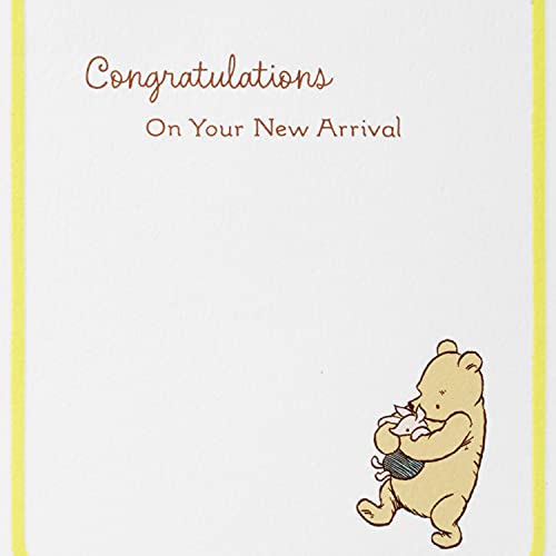 Hallmark Baby Shower Card (Winnie the Pooh)