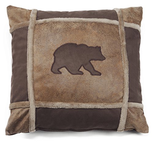 Carstens Bear Grid Pillow