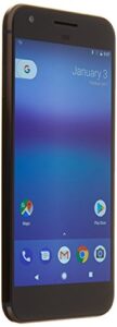 google pixel phone 128 gb - 5 inch display (factory unlocked us version) (quite black)