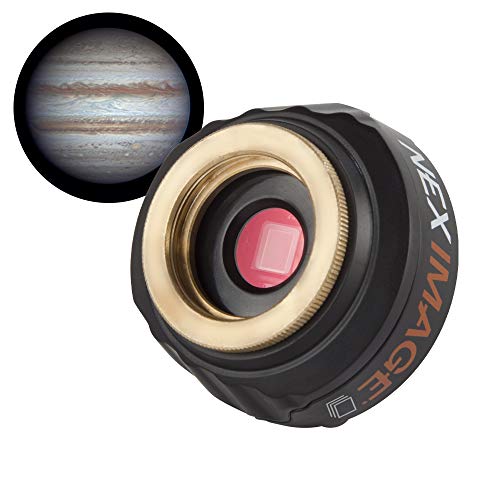 Celestron – NexImage Burst Color Solar System Imager – Astronomy Camera for Moon and Planets – 10 MP Camera for Astroimaging – High Resolution – Ultra–Sensitive ON Semiconductor MT9J003 CMOS Sensor