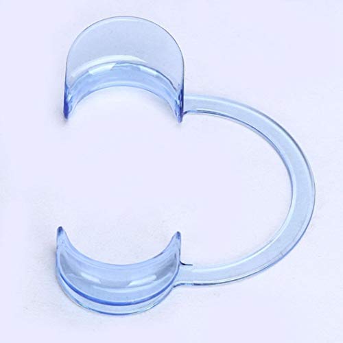 Mouth Openers for Speak Out Game,Standard Dental Mouth Opener (Set of 20 Pieces) - Cheek and Lip Retractor - Clear Medium Size