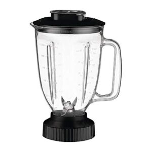 waring commercial cac134 blender jar, clear