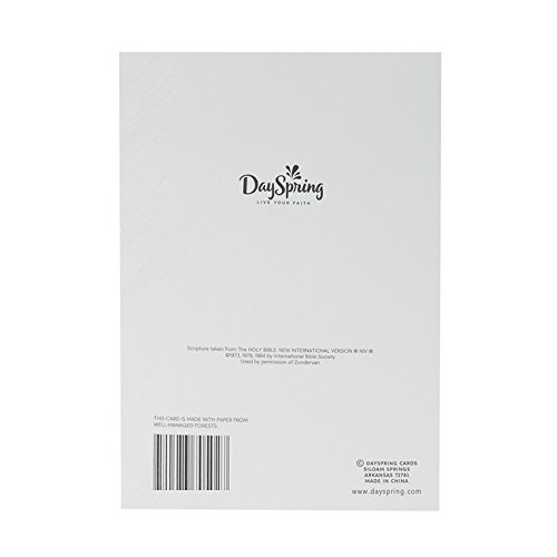 Dayspring Baptism Card for Baby Boys (Dove Cross) (0399RZA1002)