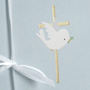 Dayspring Baptism Card for Baby Boys (Dove Cross) (0399RZA1002)