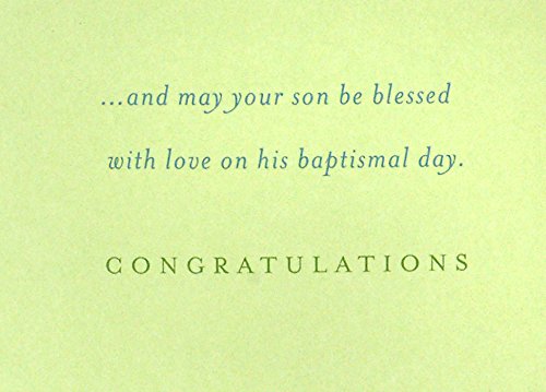 Dayspring Baptism Card for Baby Boys (Dove Cross) (0399RZA1002)