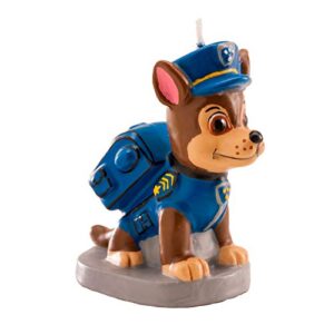 dekora - 346170 paw patrol 3d candle figurine wax blue 9 x 5 x 15 cm