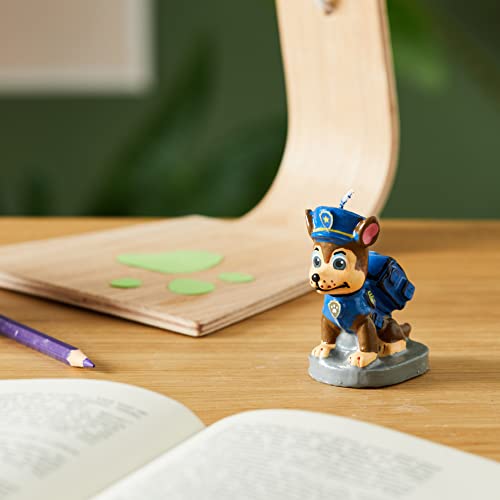 Dekora - 346170 Paw Patrol 3D Candle Figurine Wax Blue 9 x 5 x 15 cm