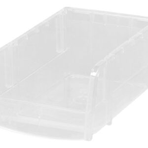 IRIS USA S Clear 12PK IRIS Small Bin