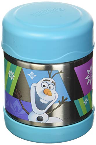 Genuine Thermos Frozen FUNTAINER Vacuum Insulated Stainless Steel Food Jar - Blue (10oz)