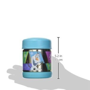 Genuine Thermos Frozen FUNTAINER Vacuum Insulated Stainless Steel Food Jar - Blue (10oz)