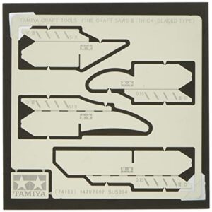 tamiya fine craft saws 0.15mm tam74105 handsaws and parts