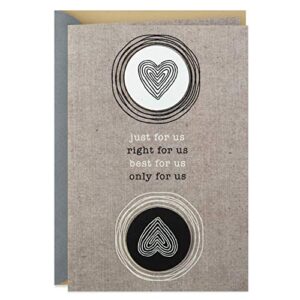 Hallmark Anniversary Card (Two Hearts)