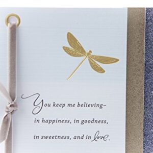 Hallmark Anniversary Card (Dragonfly and Leaf)